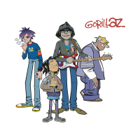 Gorillaz logo vector free