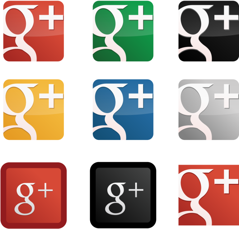 Google Plus Icon Circle vector (.PSD) free download