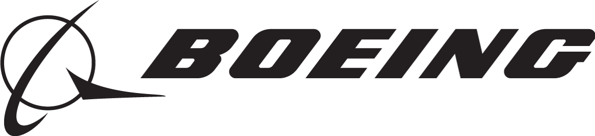 Boeing (black) logo vector .svg, .eps free download