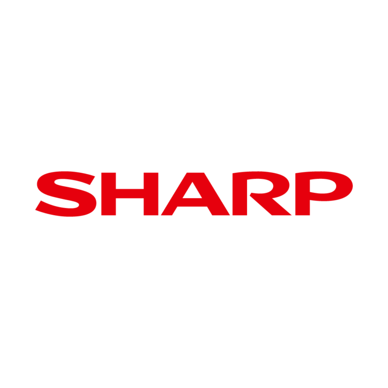 Sharp vector logo (.EPS + .SVG + .CDR) download for free