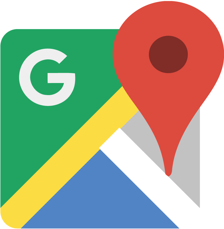 Google Maps icon 2015-2020 logo in PNG and vector formats (SVG, EPS)