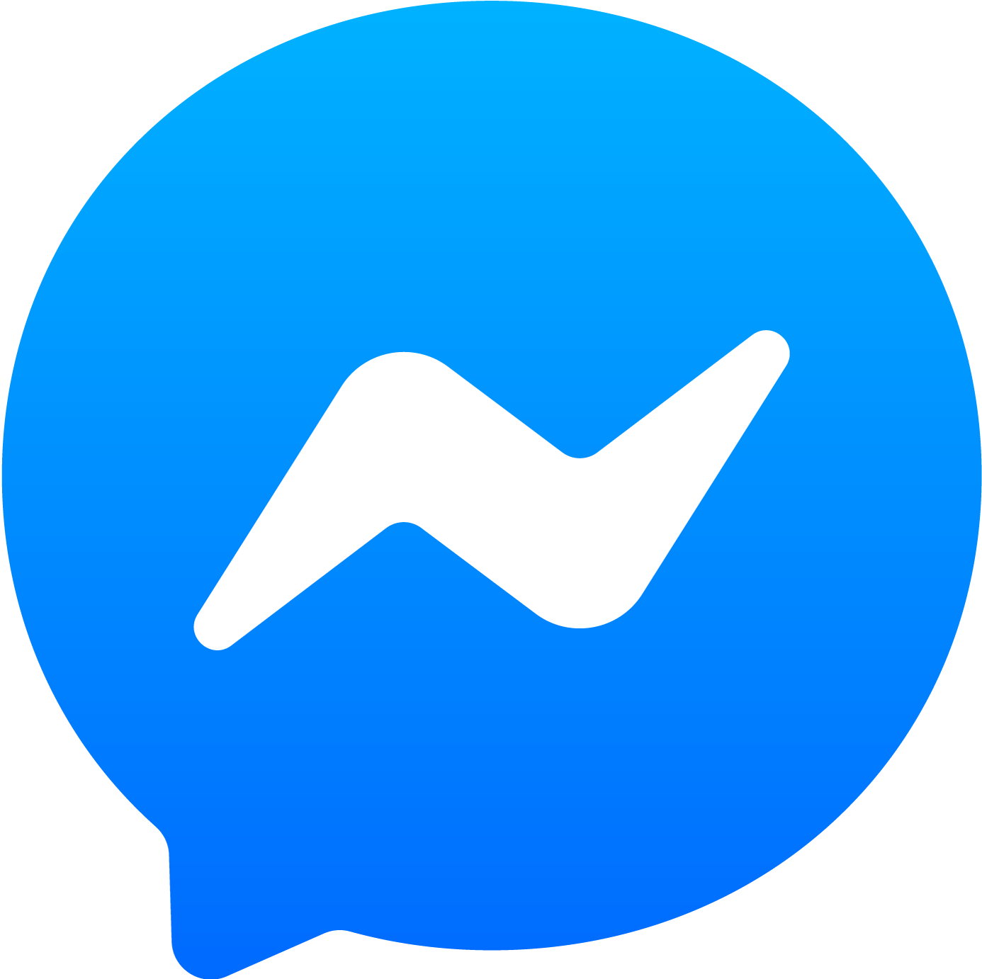 Facebook Messenger vector logo (eps, svg) free download