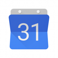 Google Calendar (2014-2020) logo in vector SVG, EPS formats