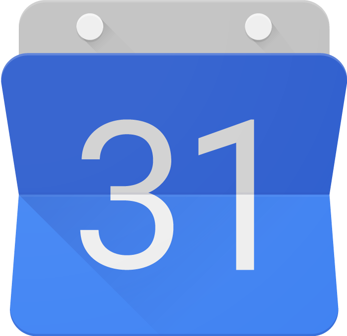 Google Calendar logo PNG and vector files (svg, eps) - Brandlogos.net