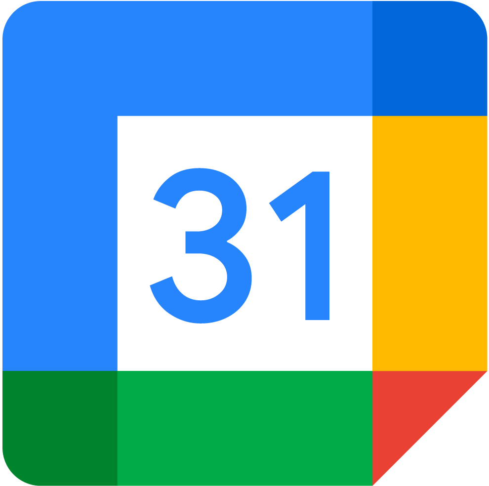 Google Calendar Logo (2020-2026) Download PNG & Vector