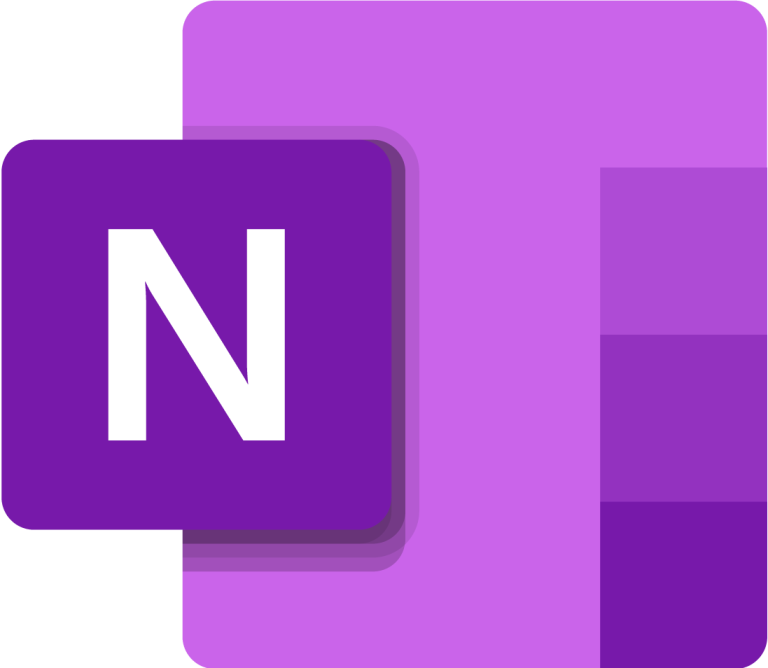 Microsoft OneNote vector logo (.EPS + .AI + .SVG) - Brandlogos.net