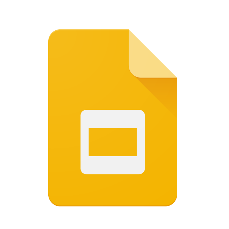Google Slides logo vector in (.EPS + .SVG + .PDF + .CDR) free download