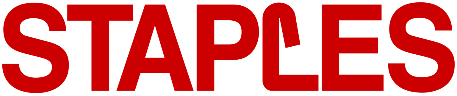 Staples Inc. logo PNG, vector file in (SVG, PDF) formats