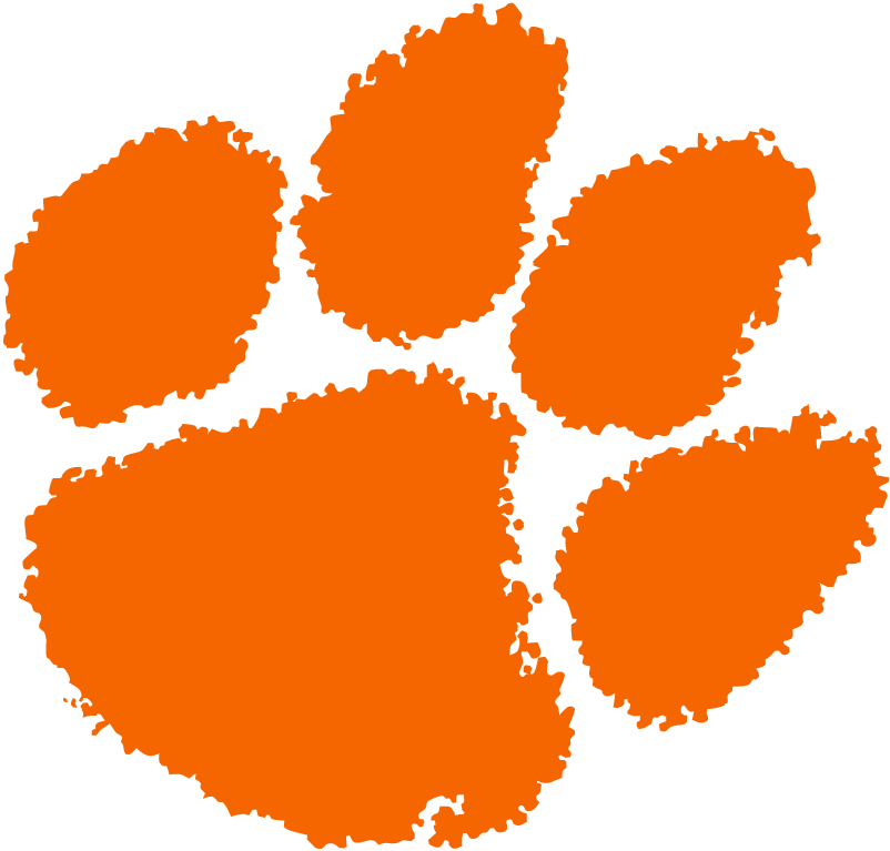 Clemson Tigers football vector logo (svg, eps) free download