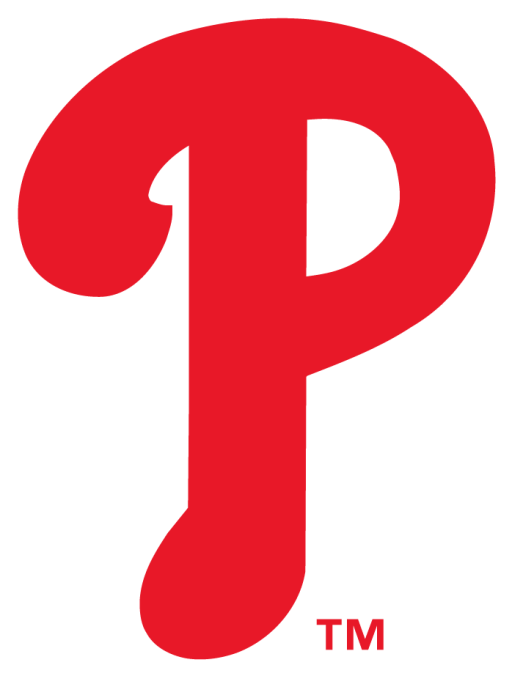 Logotipo De Los Phillies P Sin Fondo Logotipo Creativo Rojo Y Negro