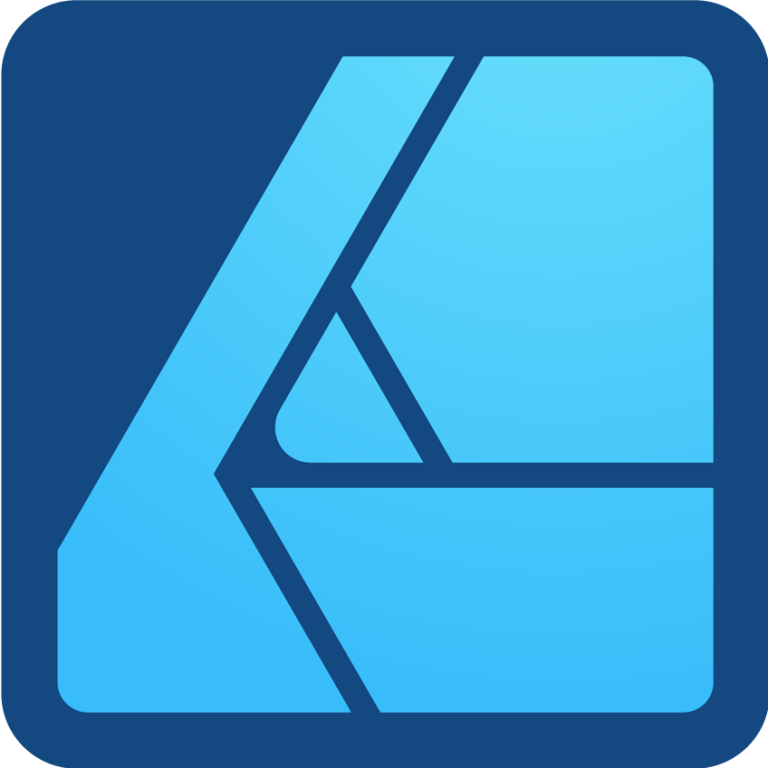 Affinity logo in PNG and vector formats (EPS, SVG)