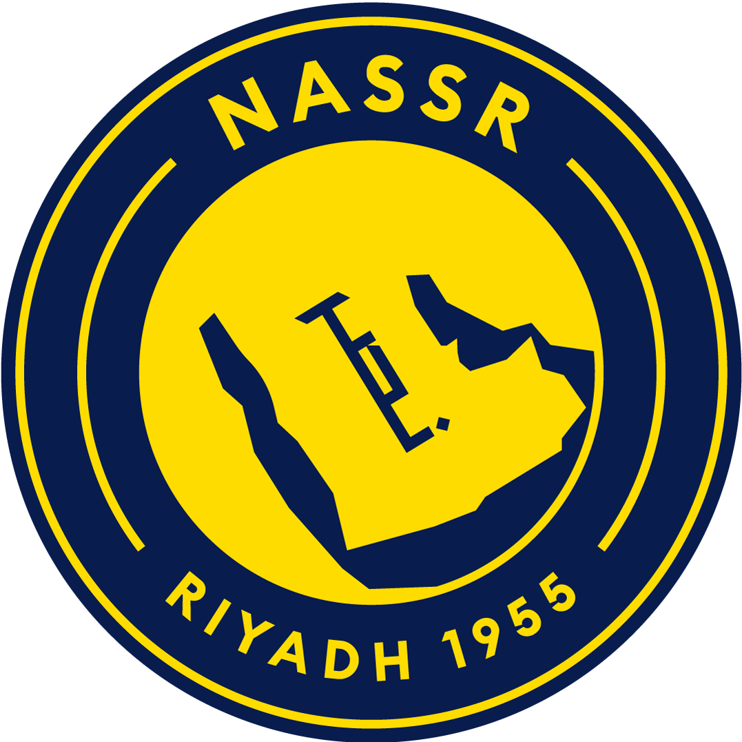 Al Nassr FC logo in PNG and vector formats (SVG, PDF, EPS)