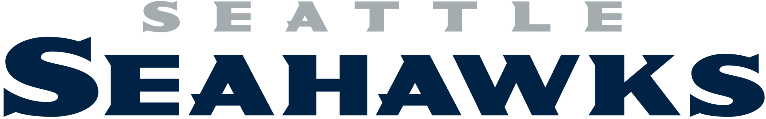 Seattle Seahawks (wordmark) logo in vector formats EPS, SVG