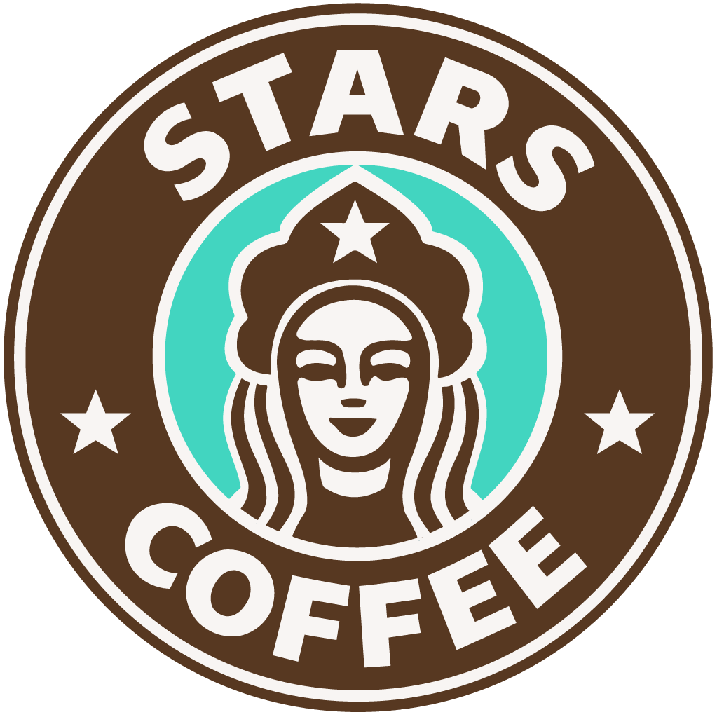 Free Stars Coffee logo PNG and vector files (pdf, svg, eps ...