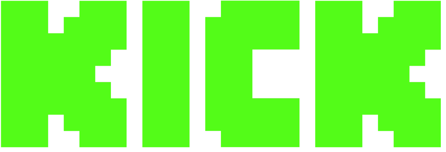 Kick logo in vector formats EPS, SVG - Brandlogos.net